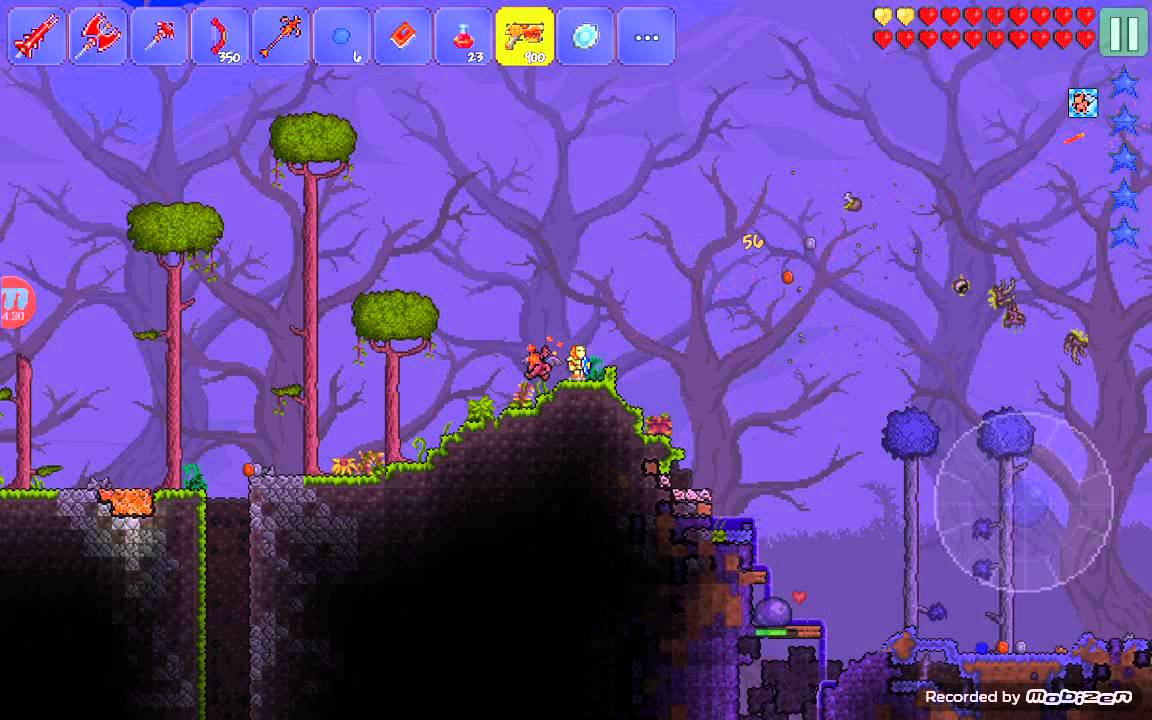 Terraria EP 20 life fruit and reforging - YouTube