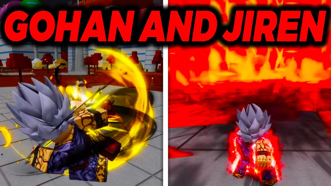New Second Move For Gohan And Jiren Fourth Ultimate Showcase In Roblox ...