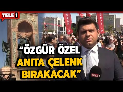 CHP 102 yaşında! Taksim'de kutlama coşkusu! Tele1 Muhabiri Hürgün Aygün etkinliği anlatıyor