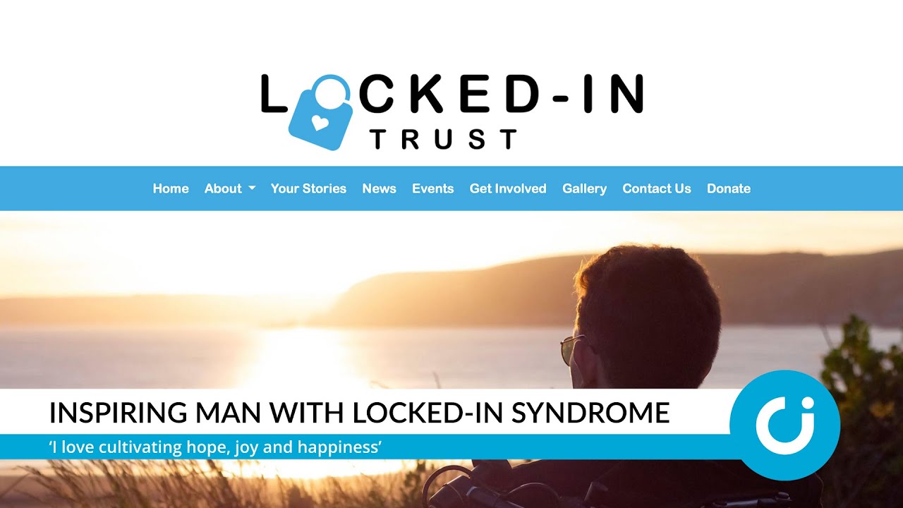 Inspiring man with locked-in syndrome - YouTube
