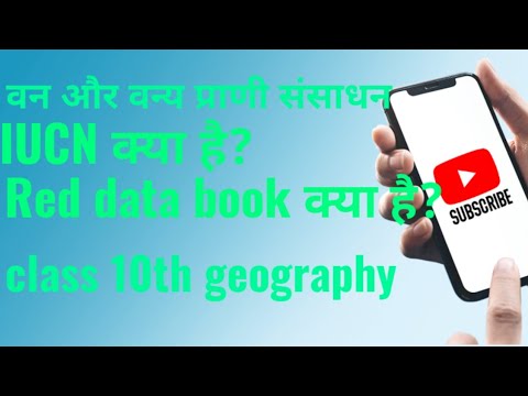 class 10th geography वन और वन जीव संसाधन red data book? IUCN क्या है ...
