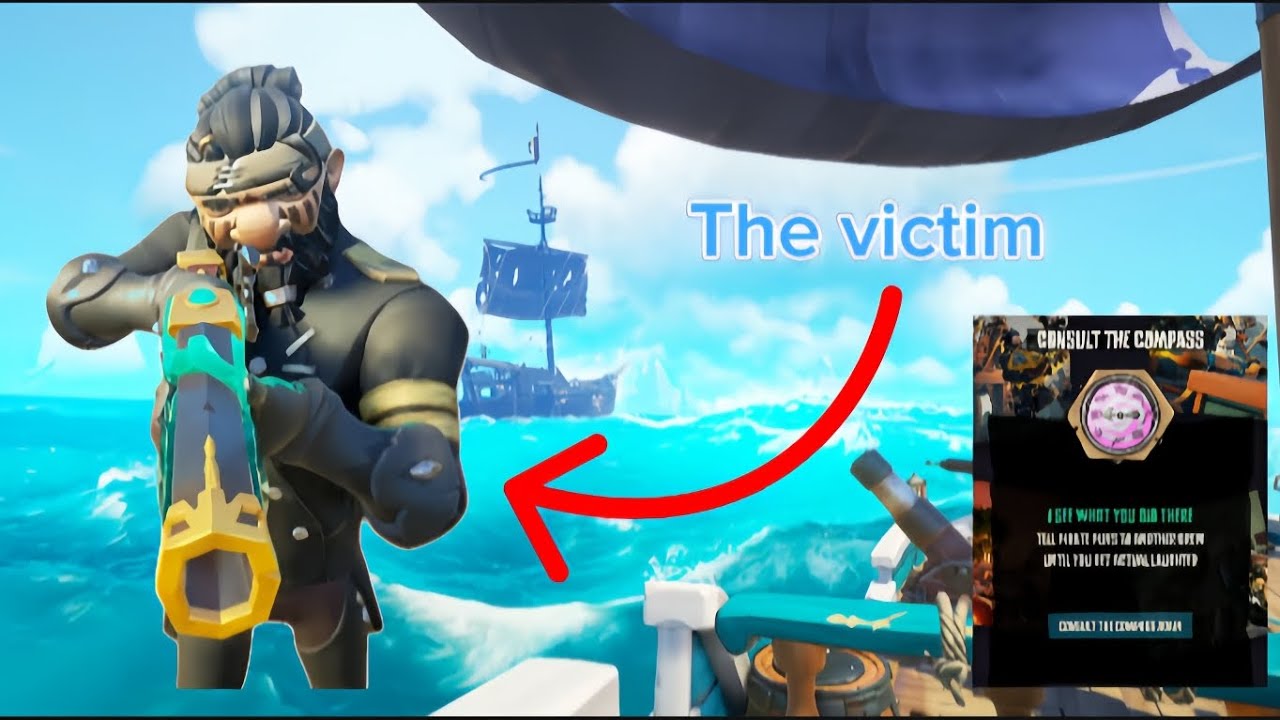 I ATTEMPTED THE 'COMPASS OF CHAOS' IN -SeaOfThieves- - YouTube