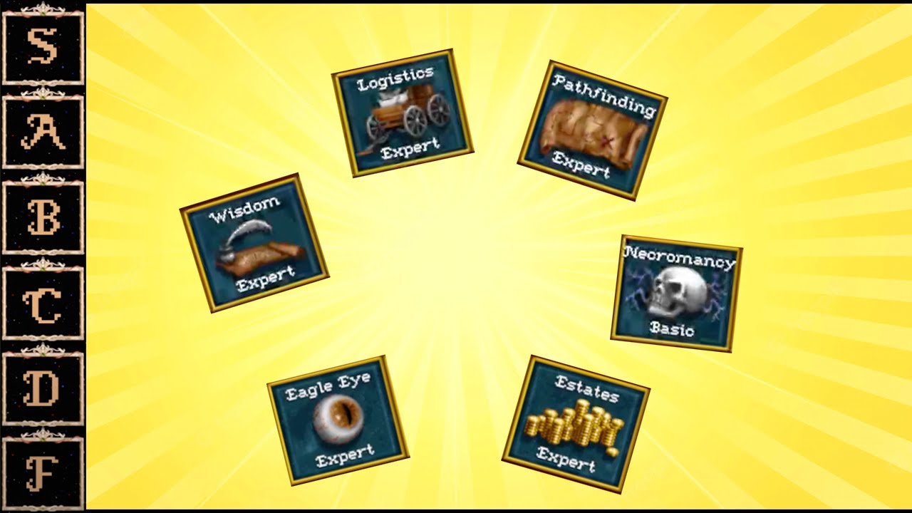 Tier-Ranking every Skill in HOMM2 | Heroes of Might and Magic II - YouTube