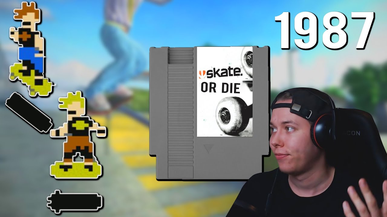 Playing EA's FIRST Skate Game! - Skate or Die | RETRO SUNDAY EP. 5 ...