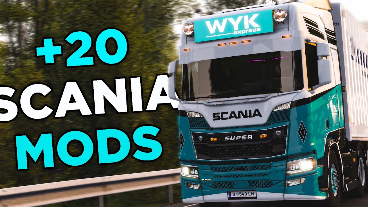 +20 Scania Mods for ETS2 - YouTube