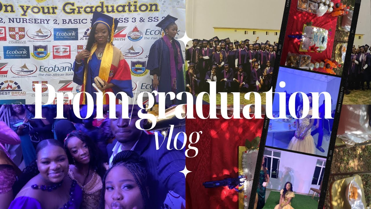 PROM+ GRAD GRWM VLOG - YouTube