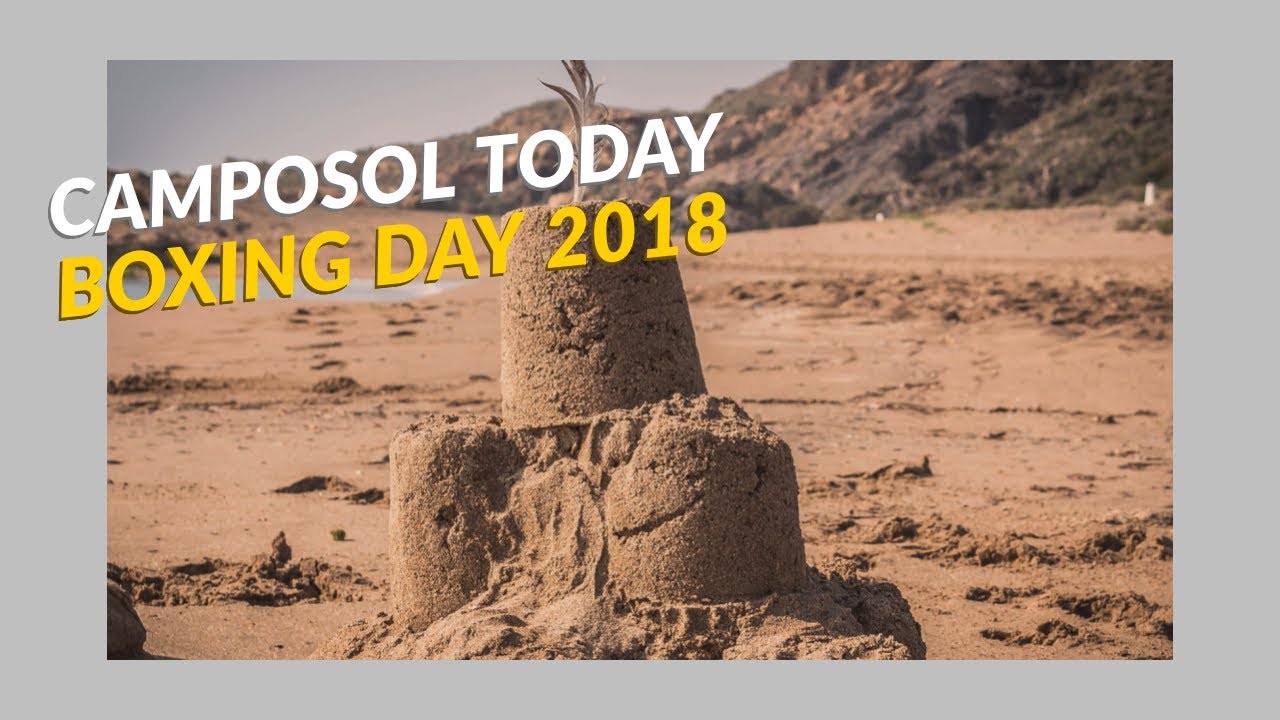 Boxing Day in Spain #camposolspain #expatinmazarron - YouTube