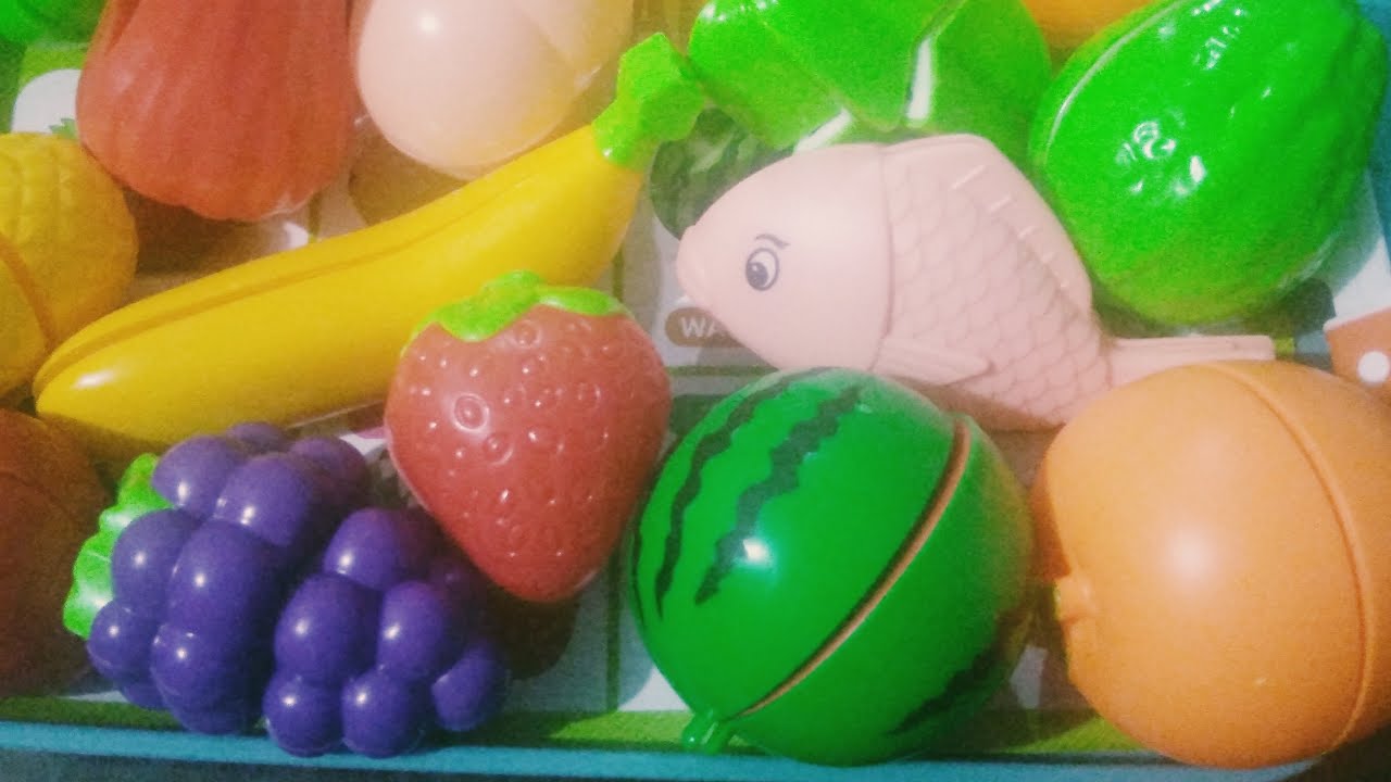 🍎🍊🍌🍍 PLAYING FRUITS CUTTING🍉🍅🍓#asmr#toys#livestreaming - YouTube