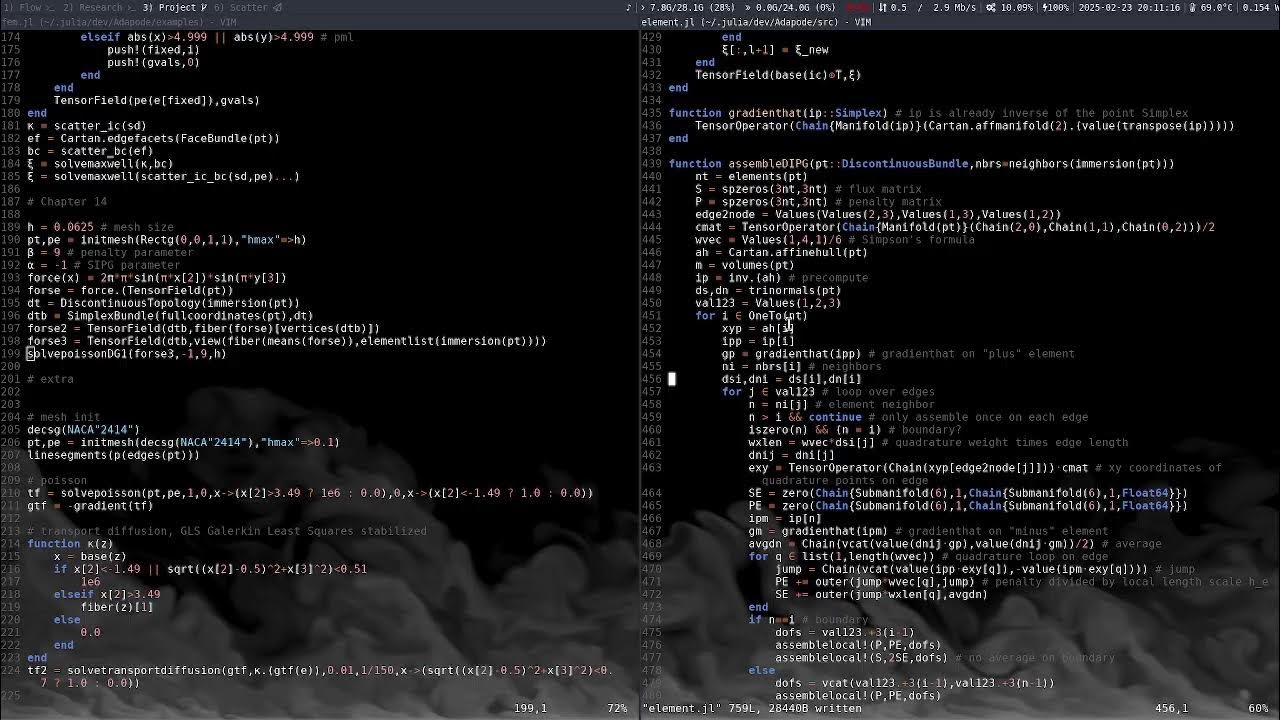 discontinuous topology 2 - chakravala programming julia - 005 - YouTube