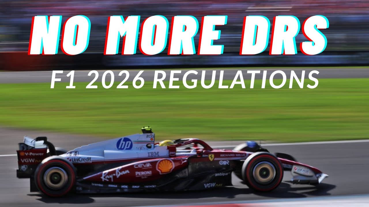 NO MORE DRS | Active Aero & Manual Override Explained. #f1 - YouTube