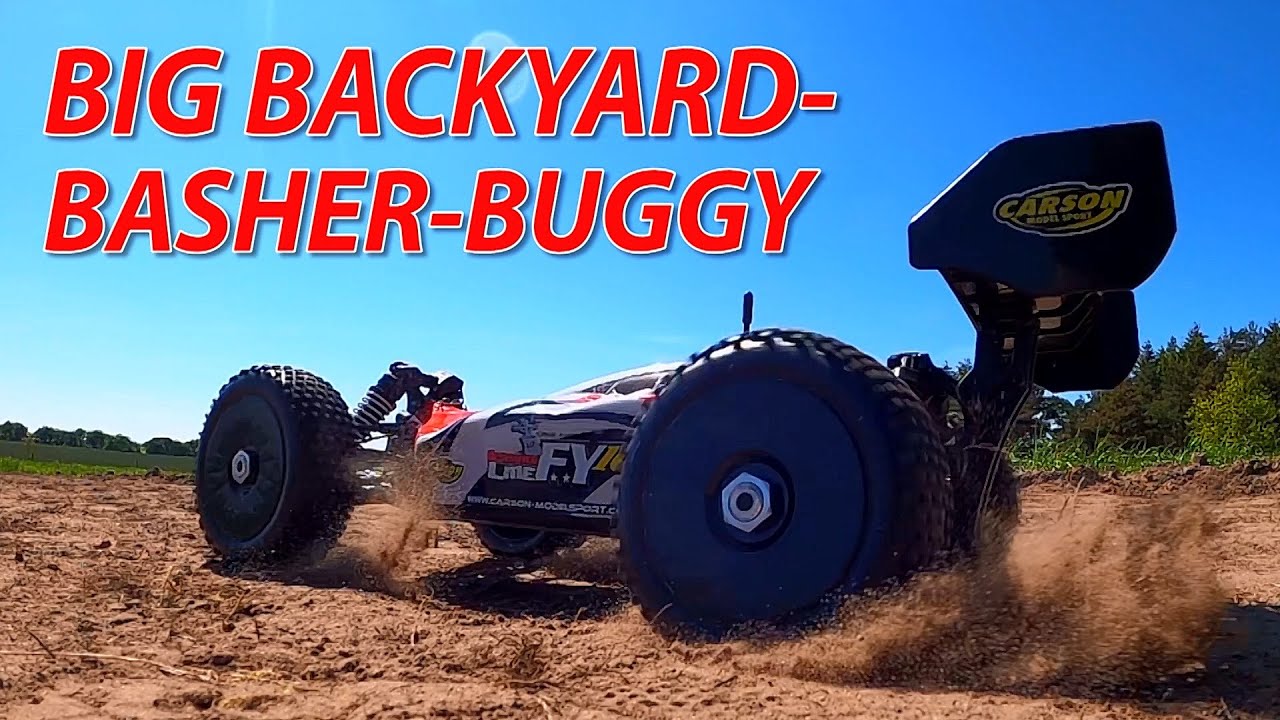 Big Backyard Brushless Basher Buggy in Action! The Carson FY10 ...