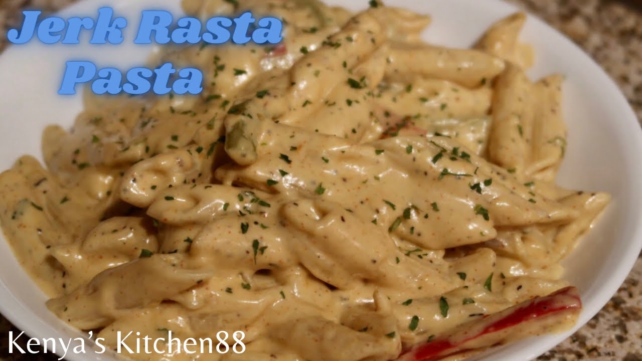 Jerk Pasta Recipe | How to cook Jerk Pasta - YouTube