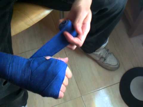 Vendaje Boxeo Versión Básica - YouTube