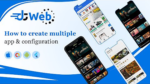 DTWeb - Convert Website to a Flutter App - Laravel admin panel - YouTube