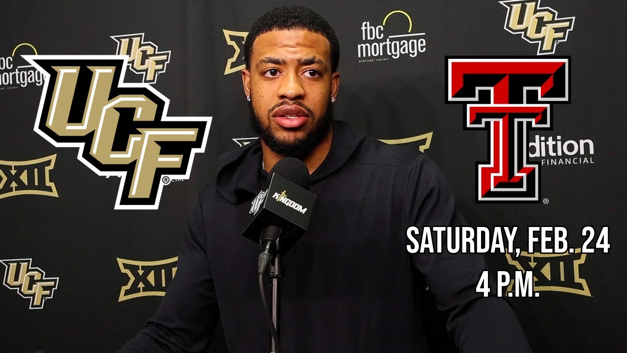 UCF Basketball: Darius Johnson Press Conference - Knights host Texas ...