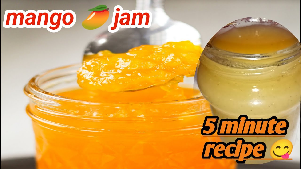 Kache aam ka jam recipe just in 5 minutes || Mango jam ||Green Mango ...