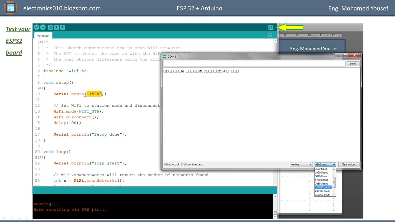 04- ESP32 + Arduino | Driver and IDE installation | محمد يوسف - YouTube