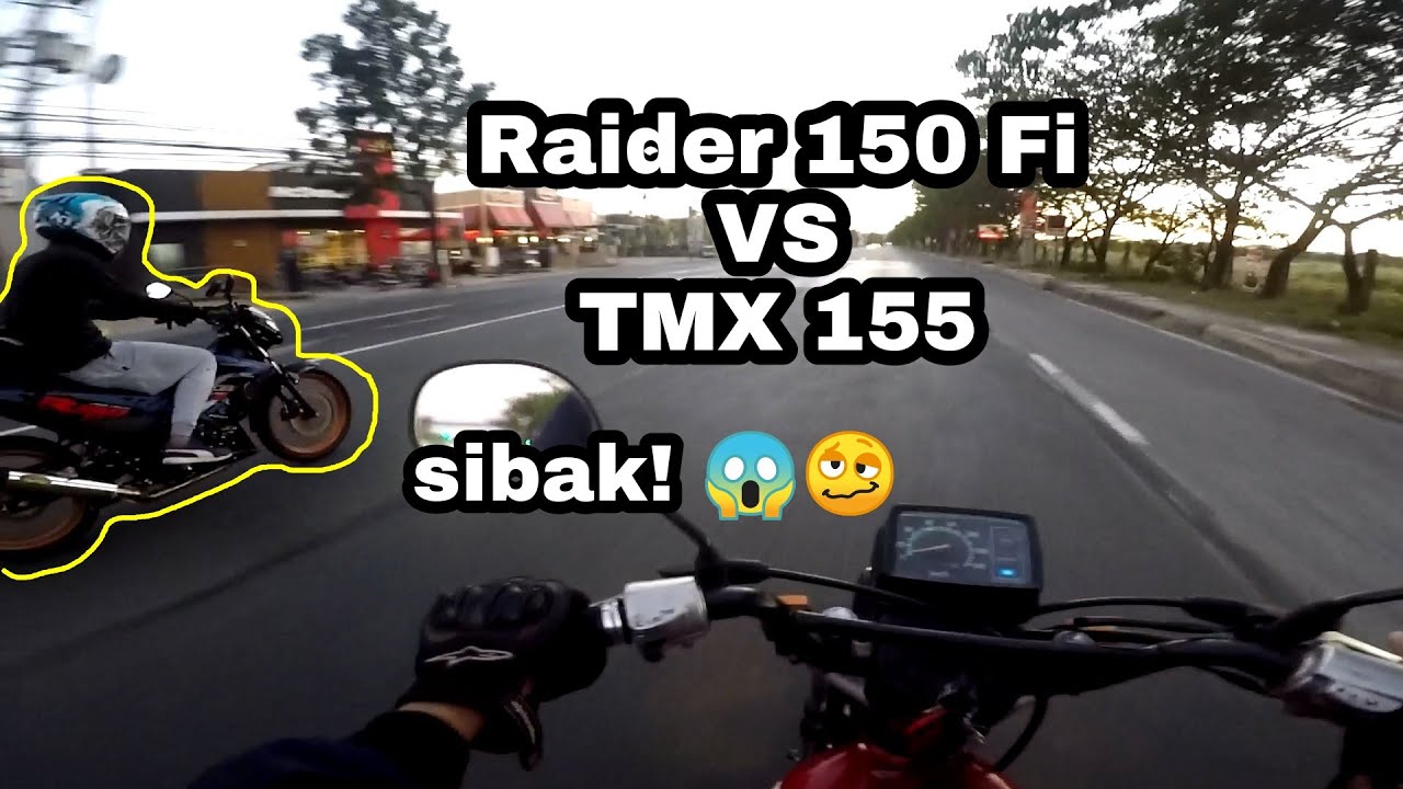 TMX 155 VS Raider 150 FI | Moto Full - YouTube