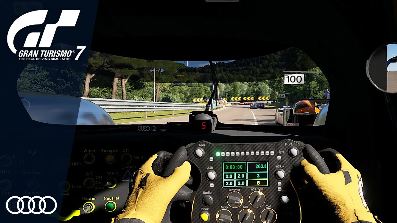 Gran Turismo 7 - Audi R18 TDI ´11 | Cockpit View | Sardegna Road A | No ...