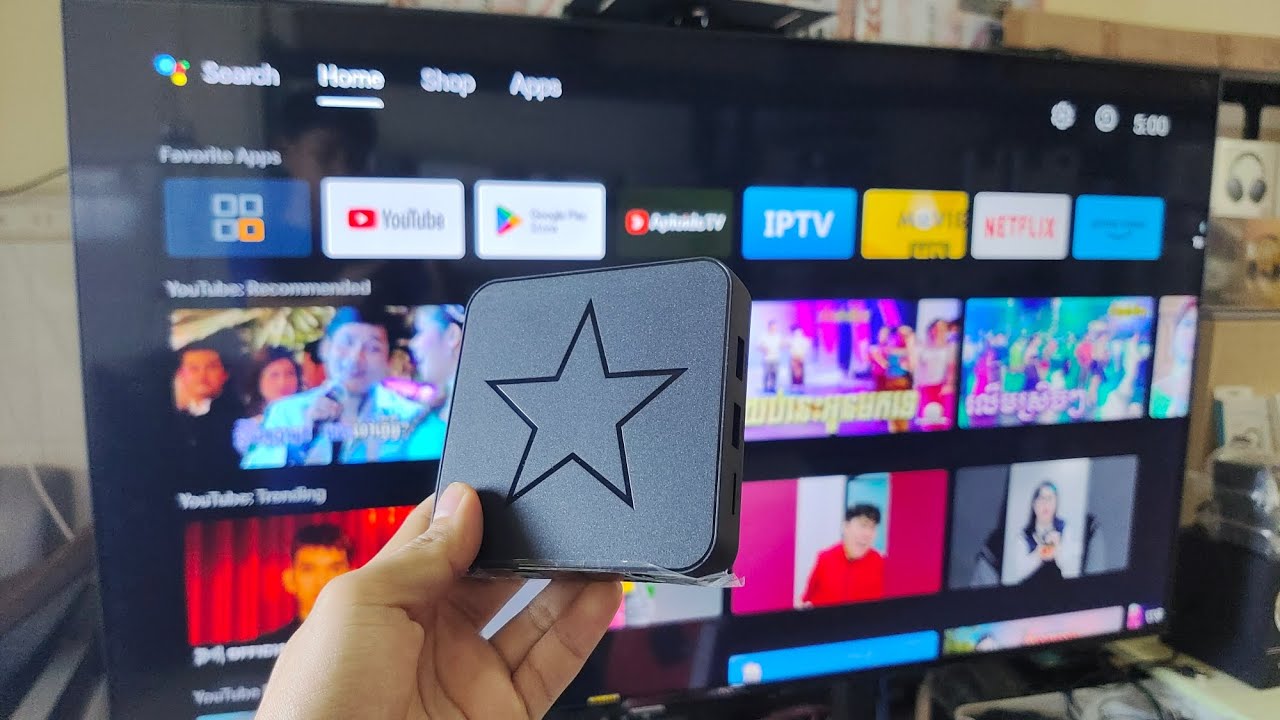 របៀបប្រើប្រាស់ TV Box - YouTube