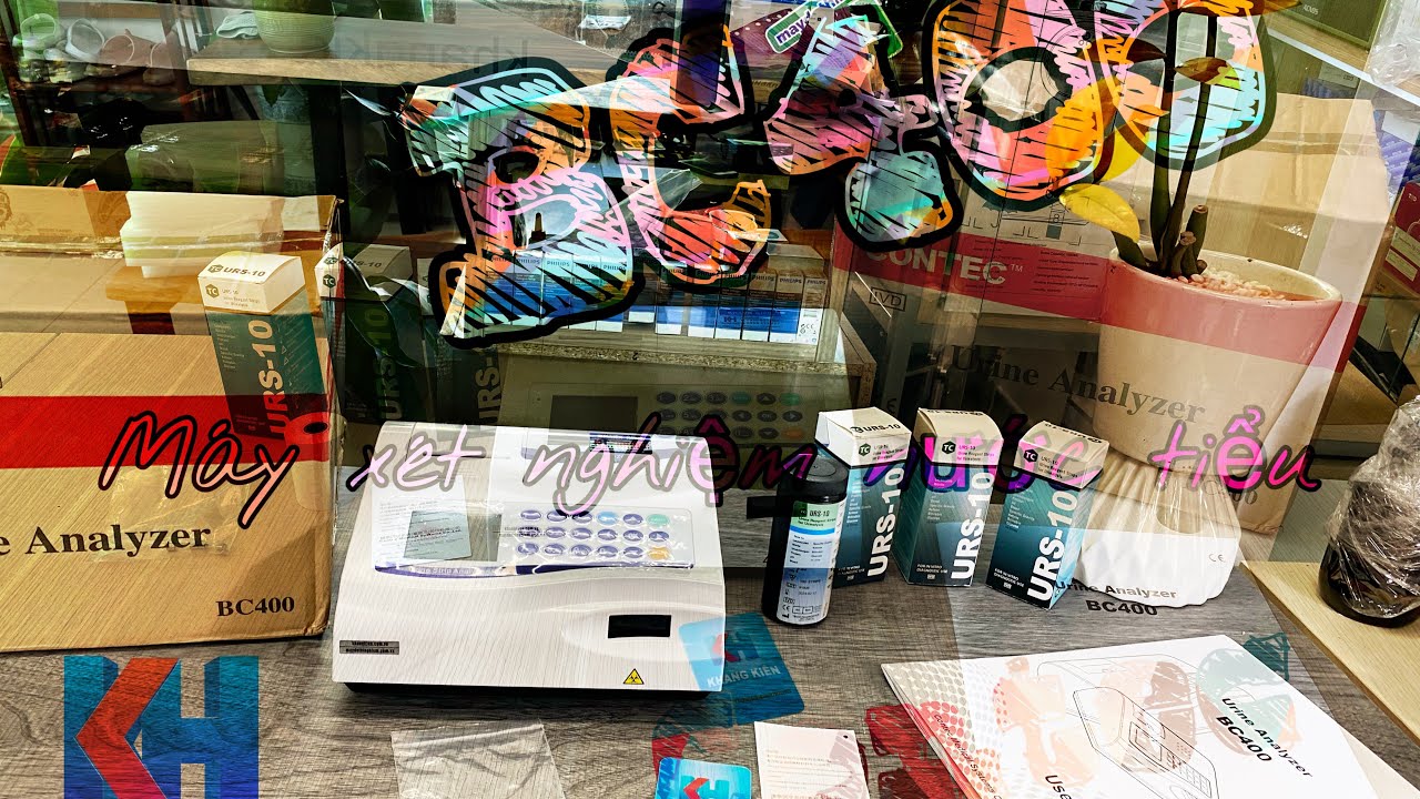 Máy xét nghiệm nước tiểu 11 thông số Contec BC400 - YouTube