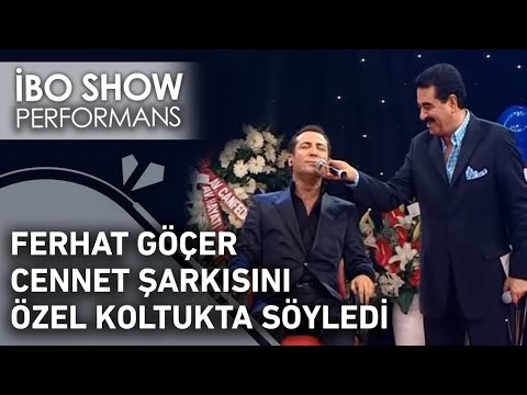 Ferhat Göçer Cennet Şarkısını Özel Koltukta Söyledi | İbo Show Özel Anlar