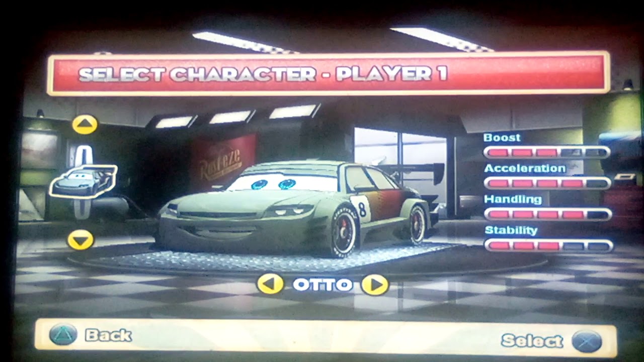 cars mater national all tracks all, characters, and all art - YouTube