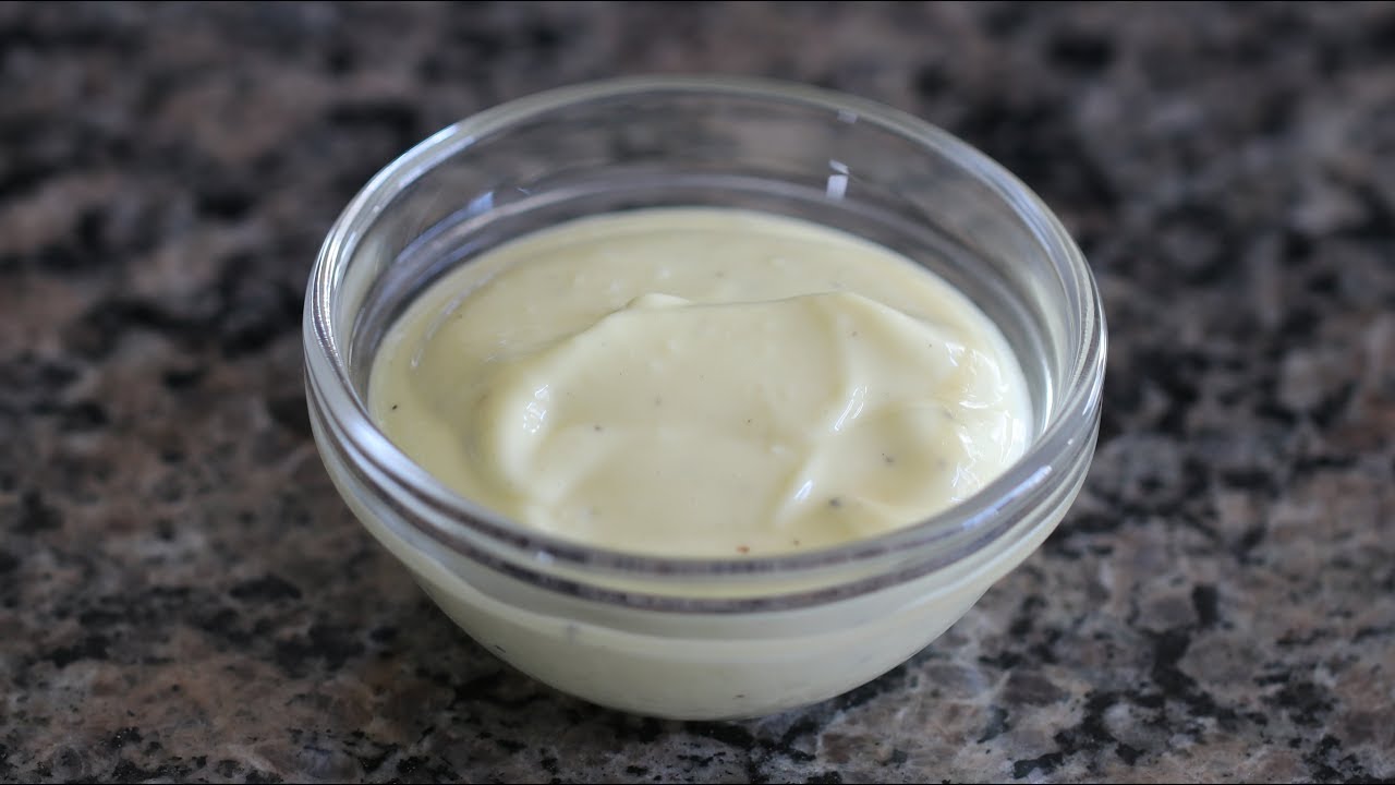 Lemon Aioli Recipe - Perfect Dipping Sauce For Seafood! - YouTube