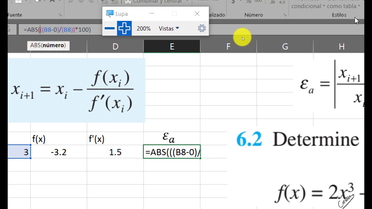 Métodos Numéricos - Método de Newton Raphson - YouTube