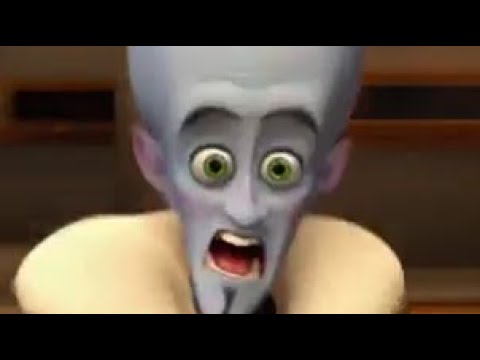Megamind but perfectly cut screams (and moments) - YouTube