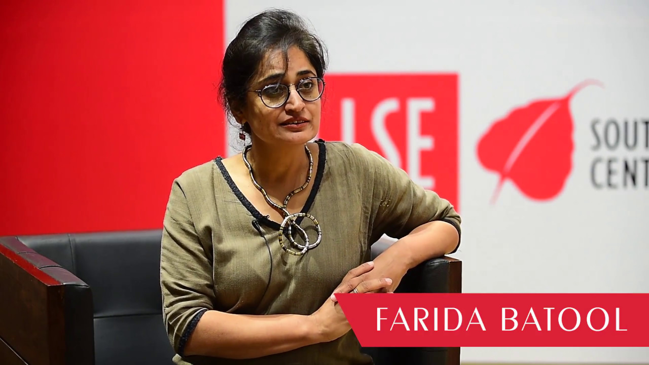 LSE Pakistan Summit 2017: Farida Batool on art in the public domain ...