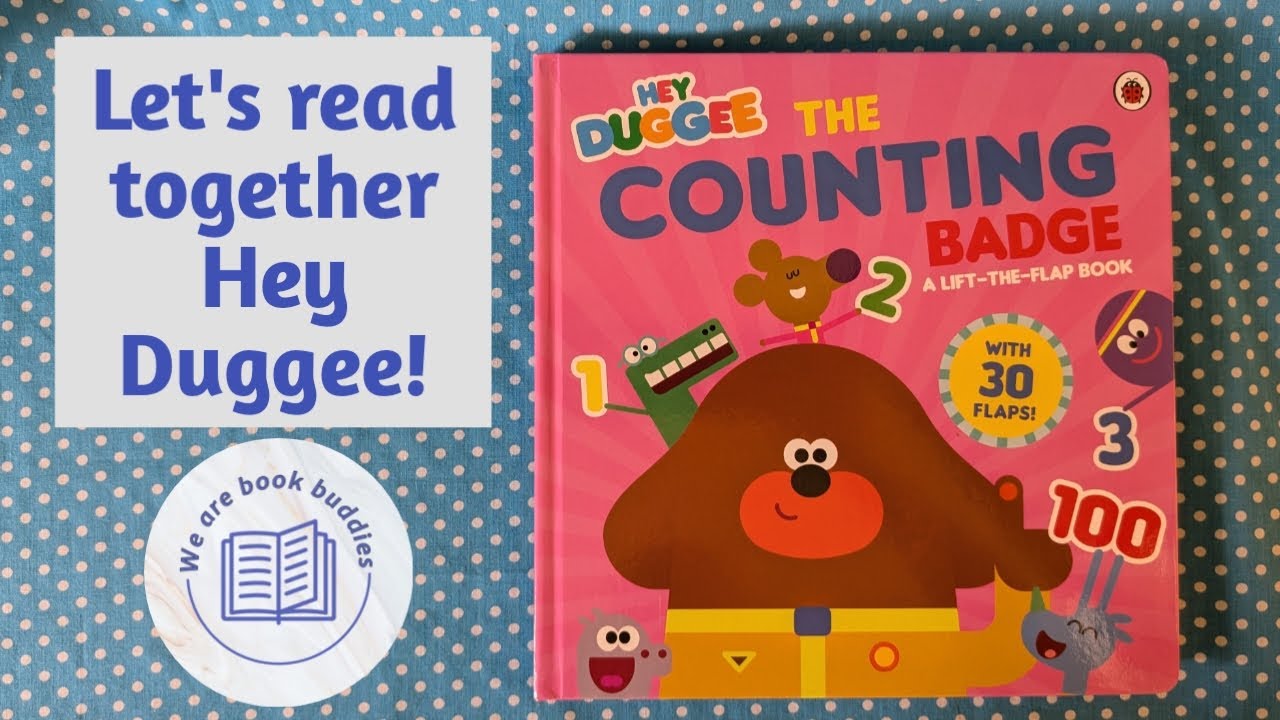 Let's read together a Hey Duggee book. The Counting Badge: A Lift-the ...