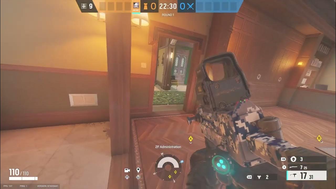 R6 for crosshair placement and map knowledge - YouTube