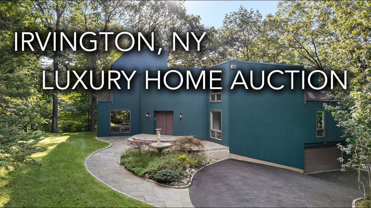 Luxury Home in Irvington, NY Auctions Aug 19 - 21, 2024 - YouTube