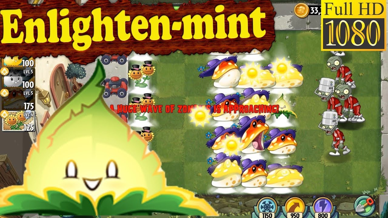 Plants vs. Zombies 2 - ENLIGHTEN-MINT - Quest, Max level Quest (Ep.498 ...