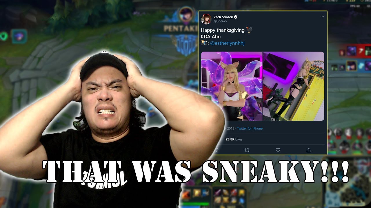 League of Legends: That was sneaky, Sneaky. - YouTube