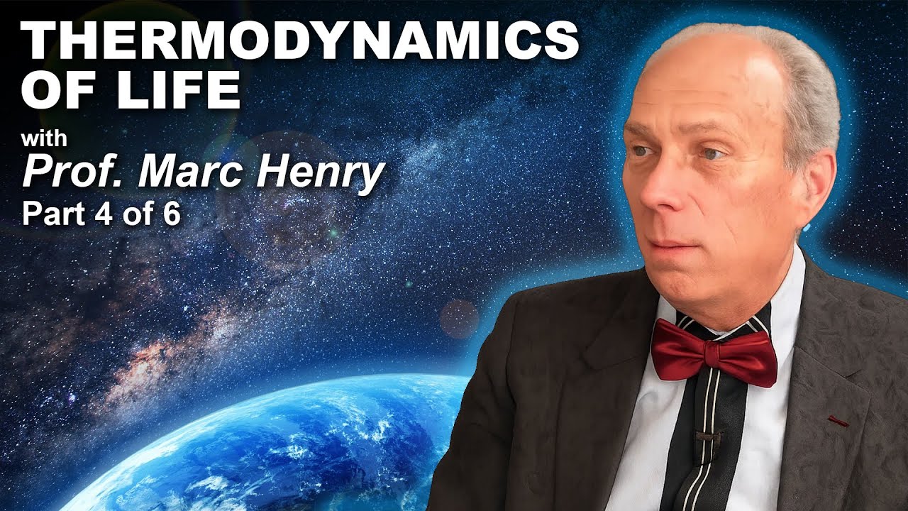 Prof. Marc Henry – Thermodynamics of Life (Part 4 of 6): Entropy vs ...
