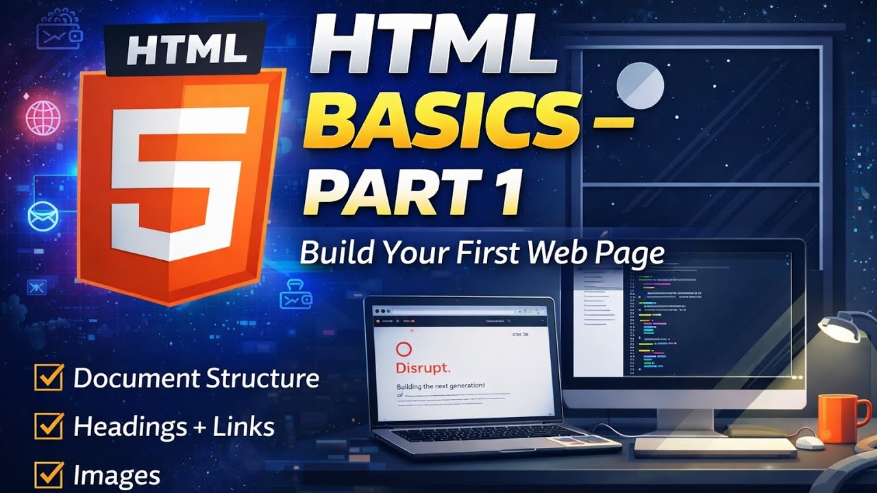 HTML Basics Part -1 | Learn HTML from Scratch | Web Development Series ...