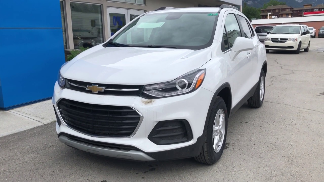 White 2020 Chevrolet Trax LT - Wolfe Canmore - YouTube