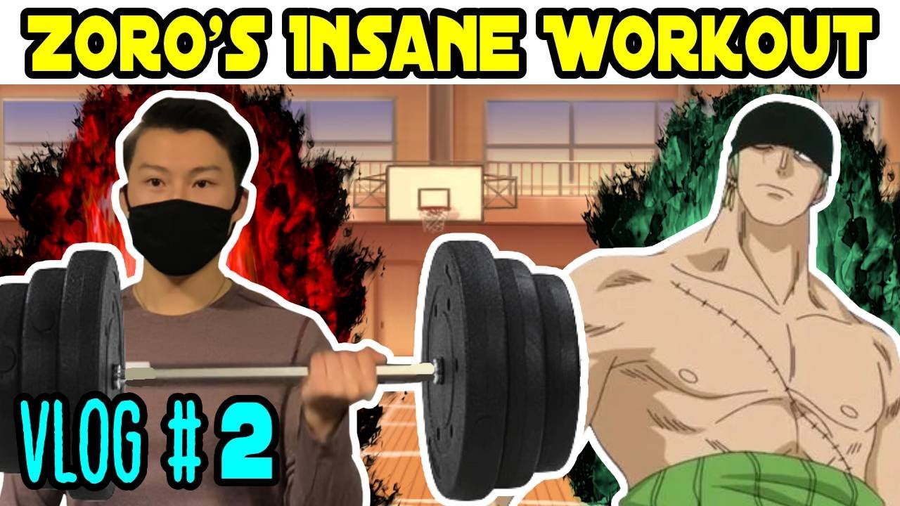 I Tried Zoro's Workout For a Day! - YouTube