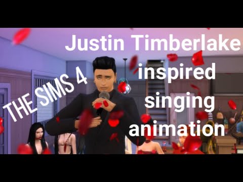 THE SIMS 4, Justin Timberlake inspired singing short requested ...