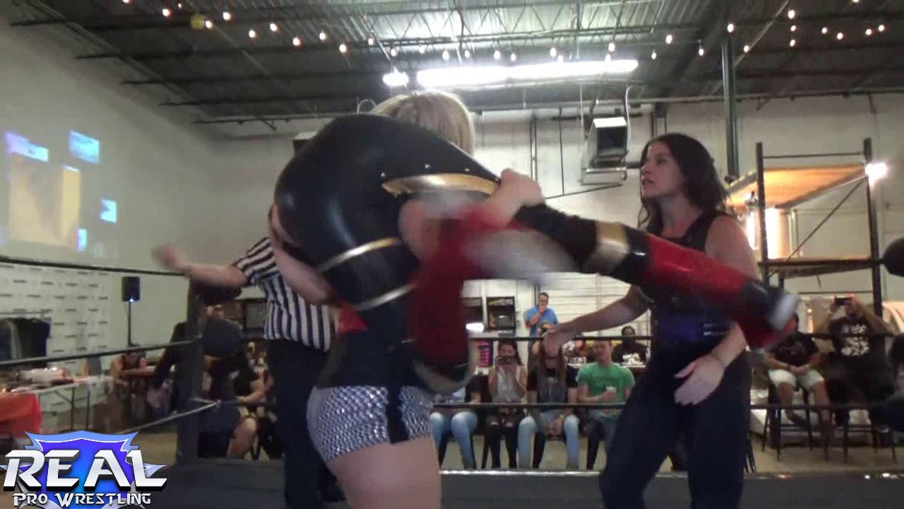 RPW 6-30-19 Angel Crush & Raegan Fire vs Lena Taylor & Roxy Rouge - YouTube