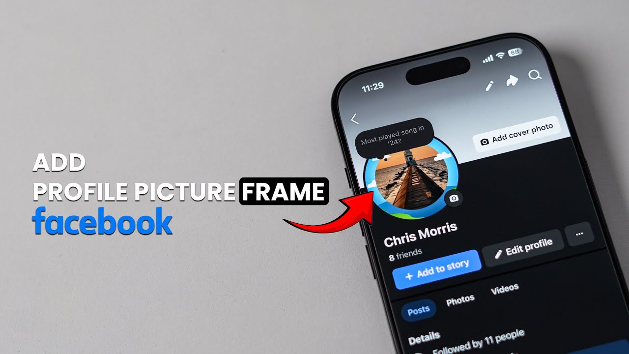 How To Add Profile Picture Frame on Facebook? - YouTube