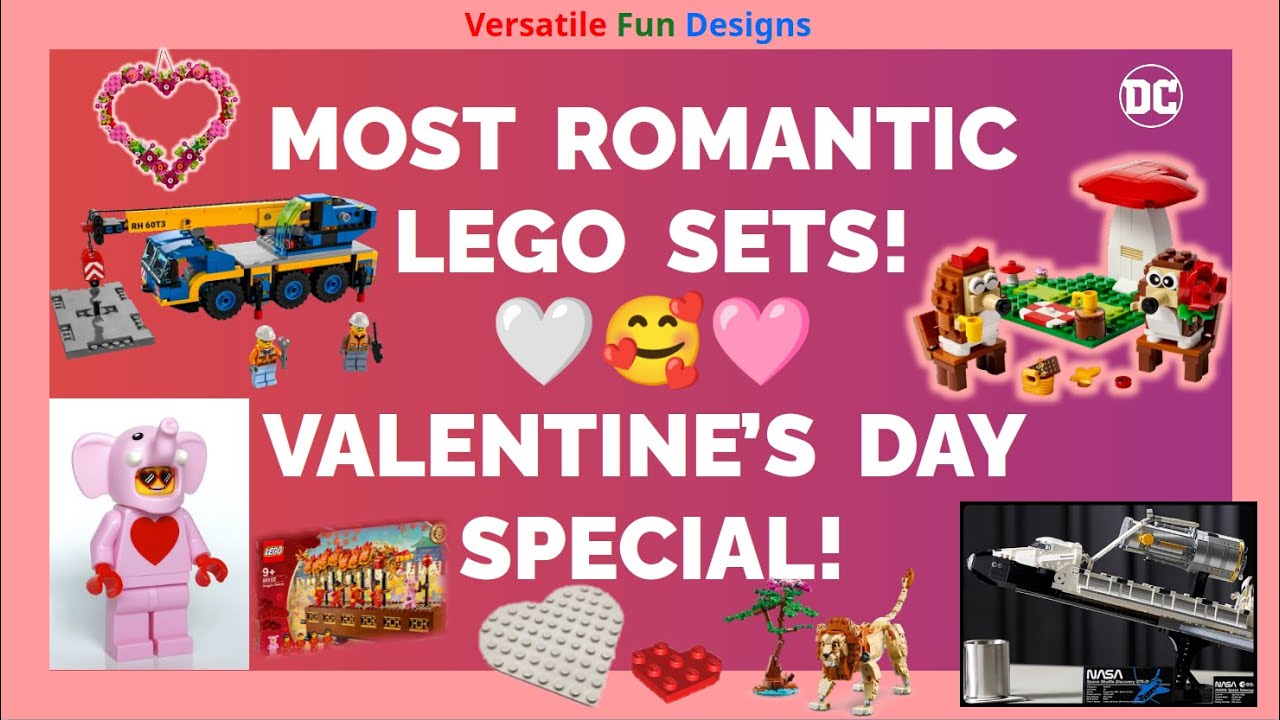 Valentine's Day Special! ️ The Most ROMANTIC LEGO Sets! - YouTube