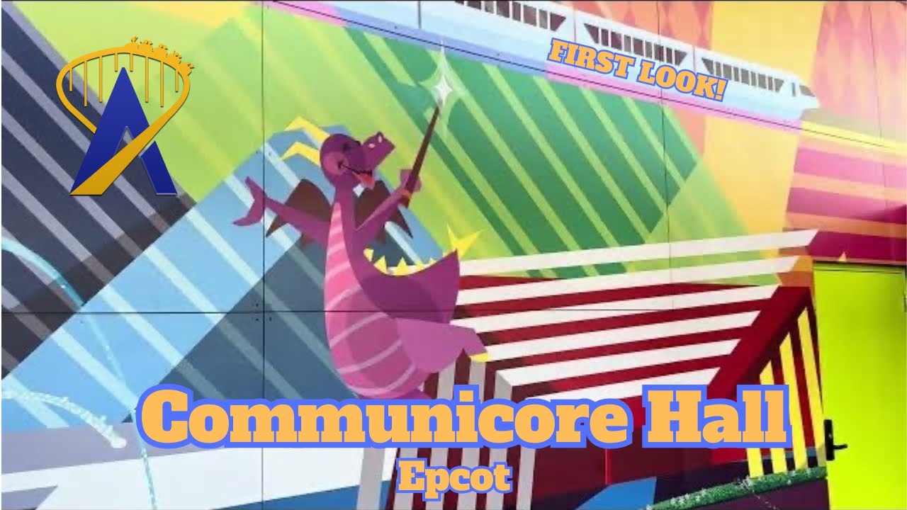 CommuniCore Hall and Plaza at Epcot: First Look Inside - YouTube