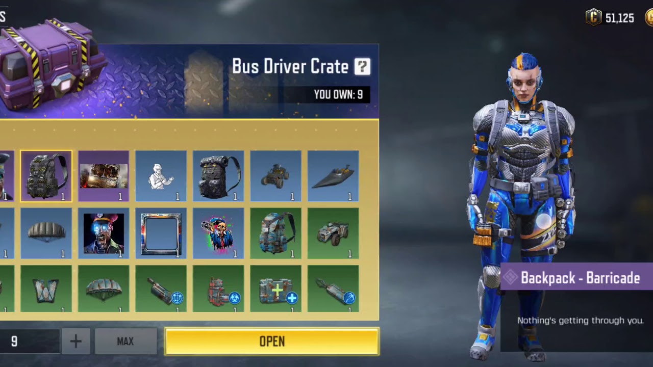 Call Of Duty Mobile: TEDD Bus Driver Crate, Opening Tricks - YouTube