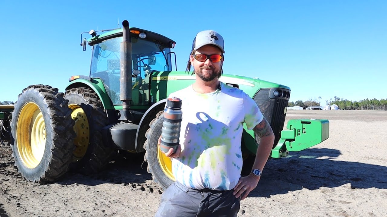 The Coolest New Way To Stay Hydrated While Farming - YouTube