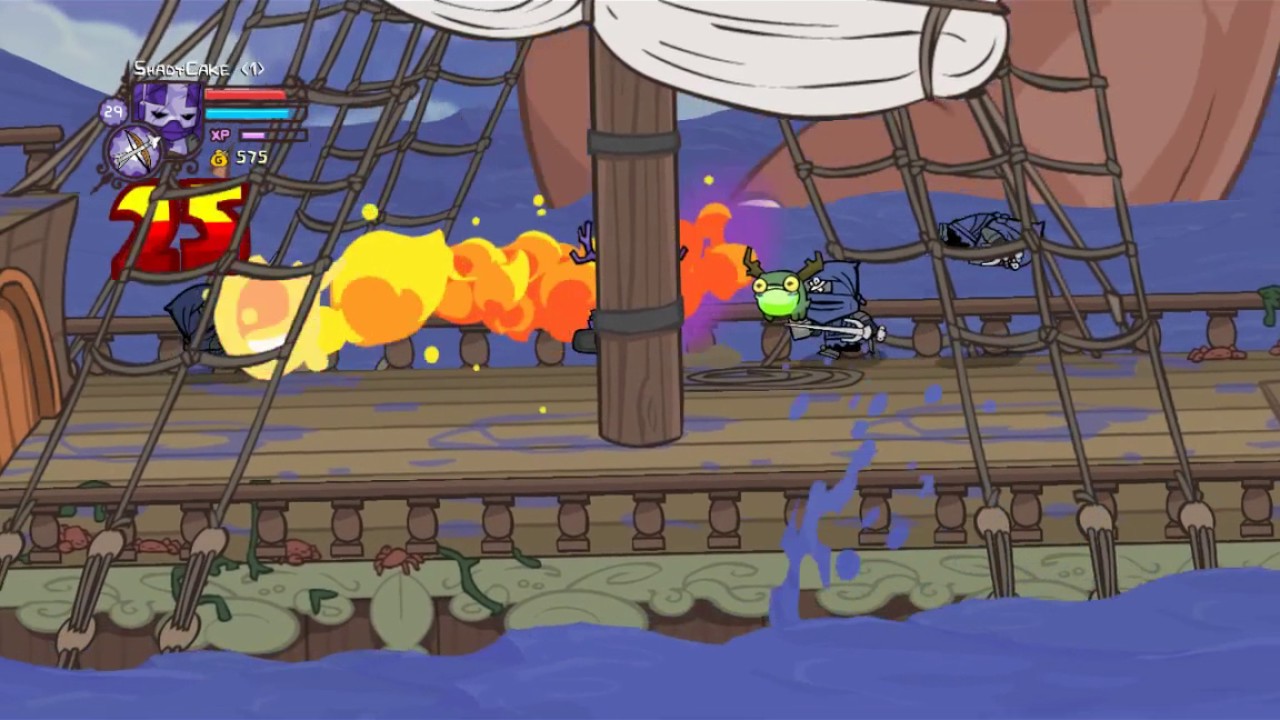 Castle Crashers | Pirate Ship Level - YouTube