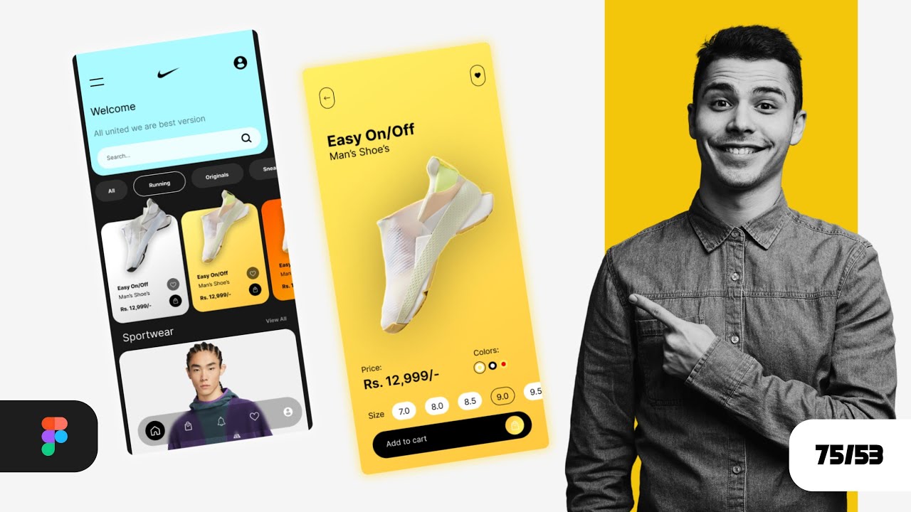 Figma app design: Best Figma Tutorial For Beginner [75 hard day 53 ...