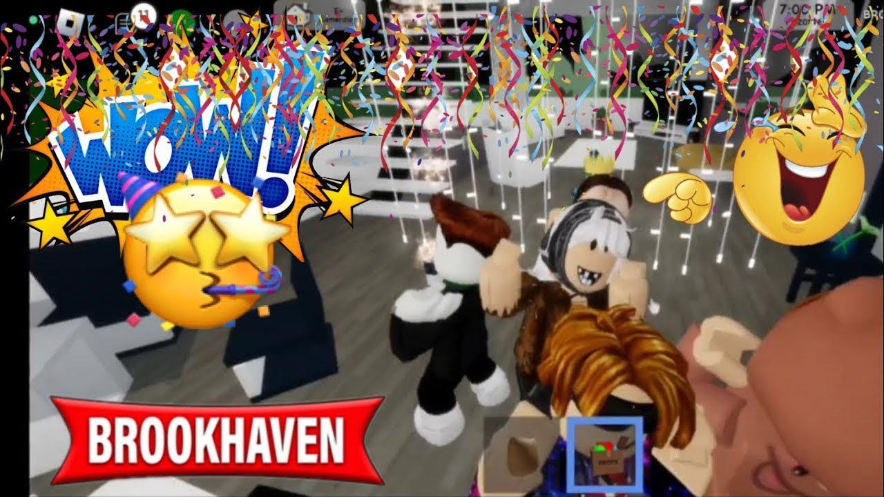 Roblox Brookhaven House Party! - YouTube